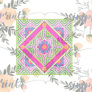 Hmong Design, Hmong Digital, Hmong Print, Hmong Pattern 71 - Etsy