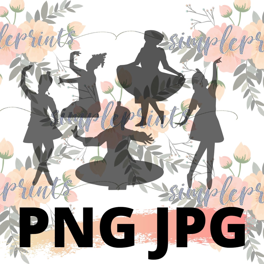 Hmong Design, Hmong Digital, Hmong Print, Hmong Dancer Silhouettes - Etsy