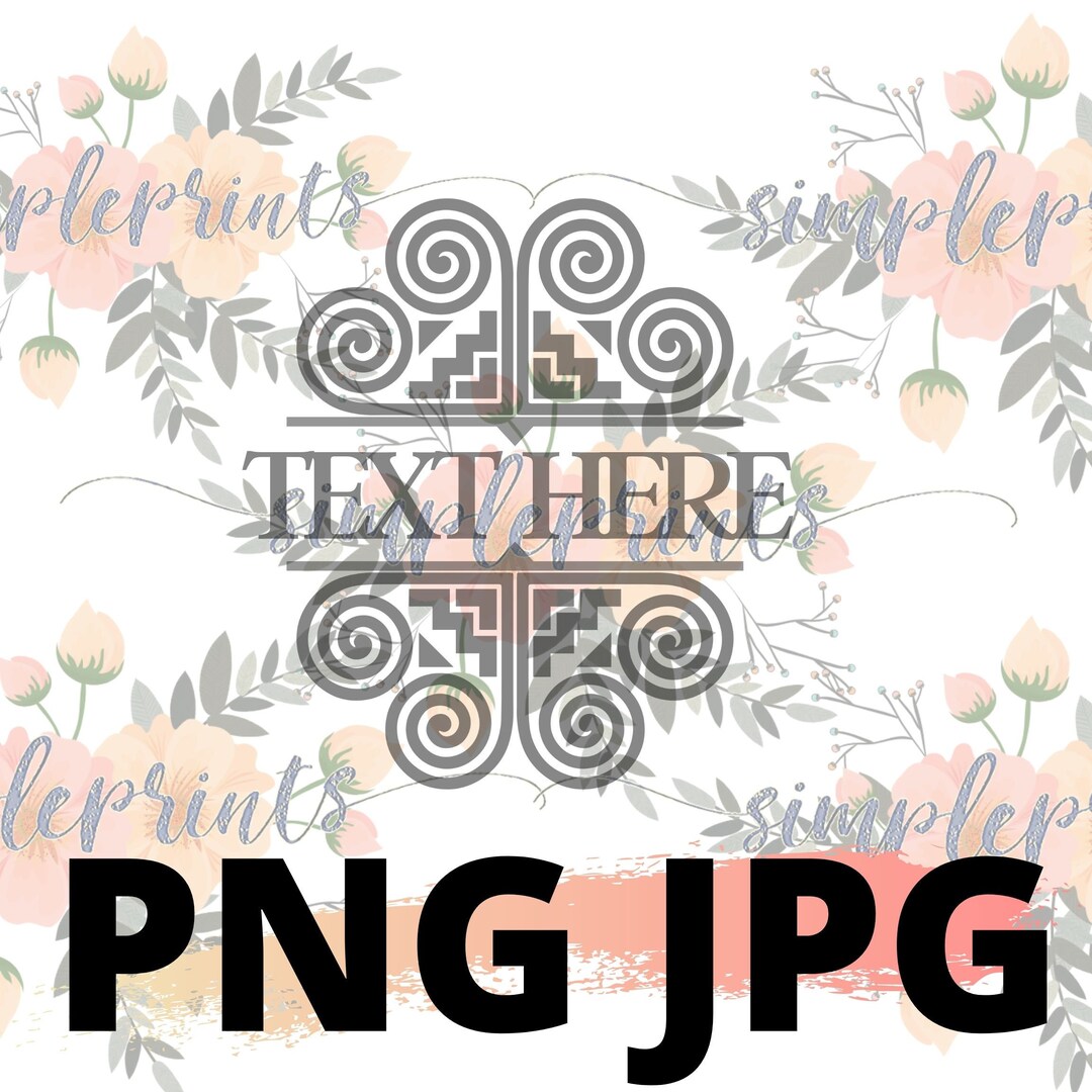 Hmong Design, Hmong Digital, Hmong Print, Hmong Heart Design - Etsy