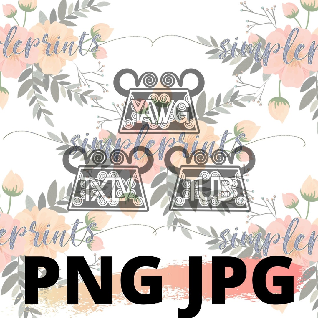 Hmong Design, Hmong Digital, Hmong Print, Spirit Locks Bundle "yawg ...