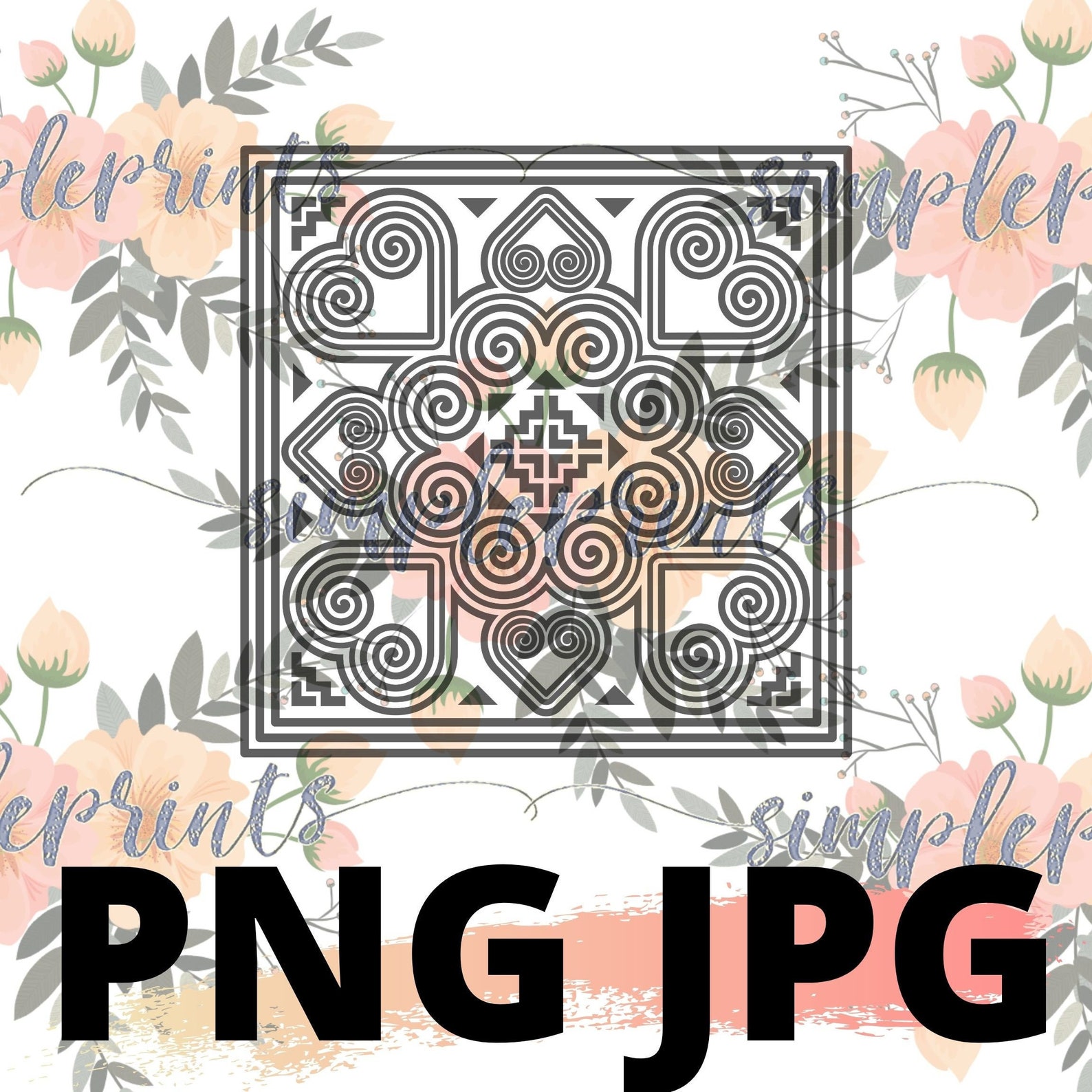 Hmong Design Hmong Digital Hmong Print Hmong Symbol Hmong - Etsy