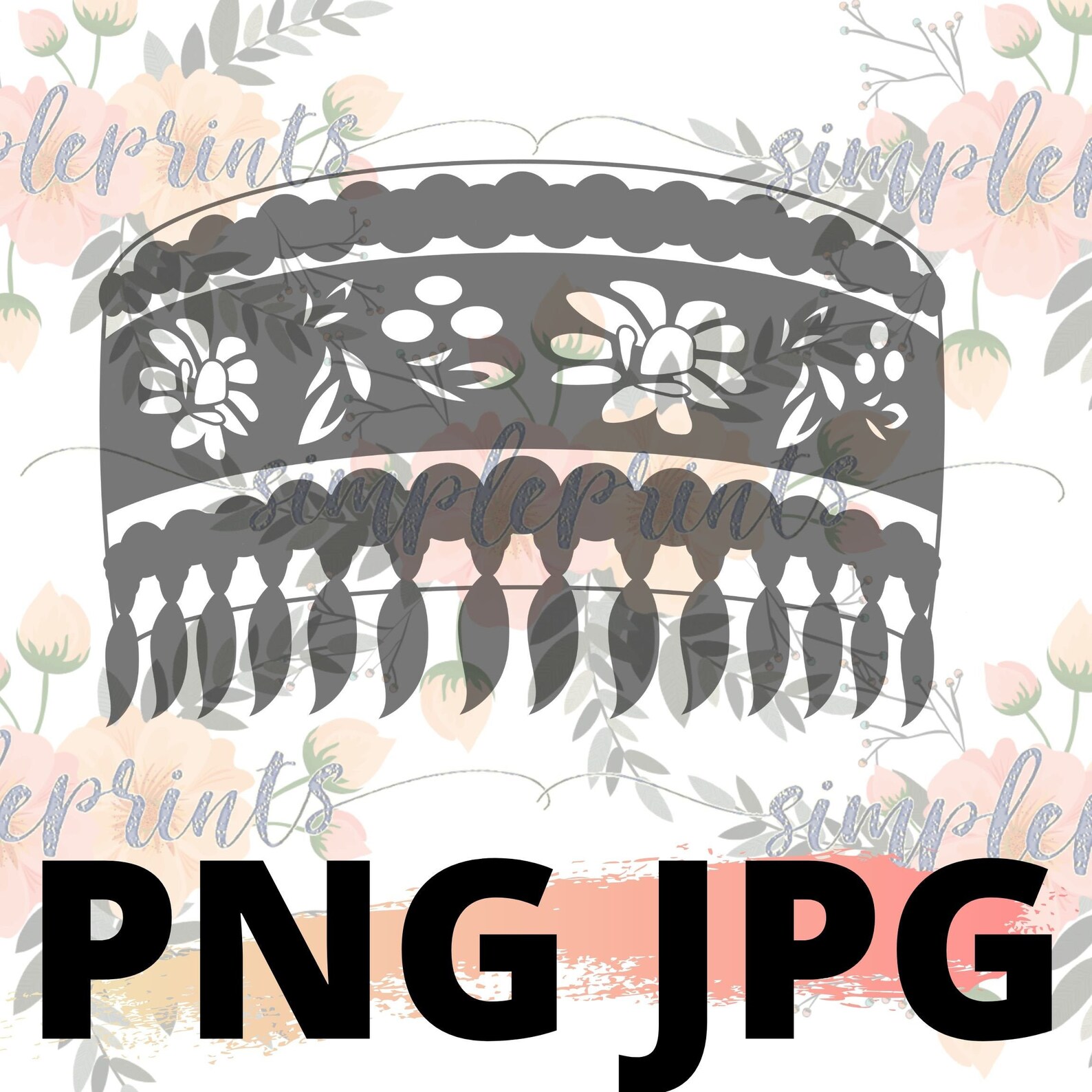 Hmong Design Hmong Digital Hmong Print Hmong Flower Hat - Etsy