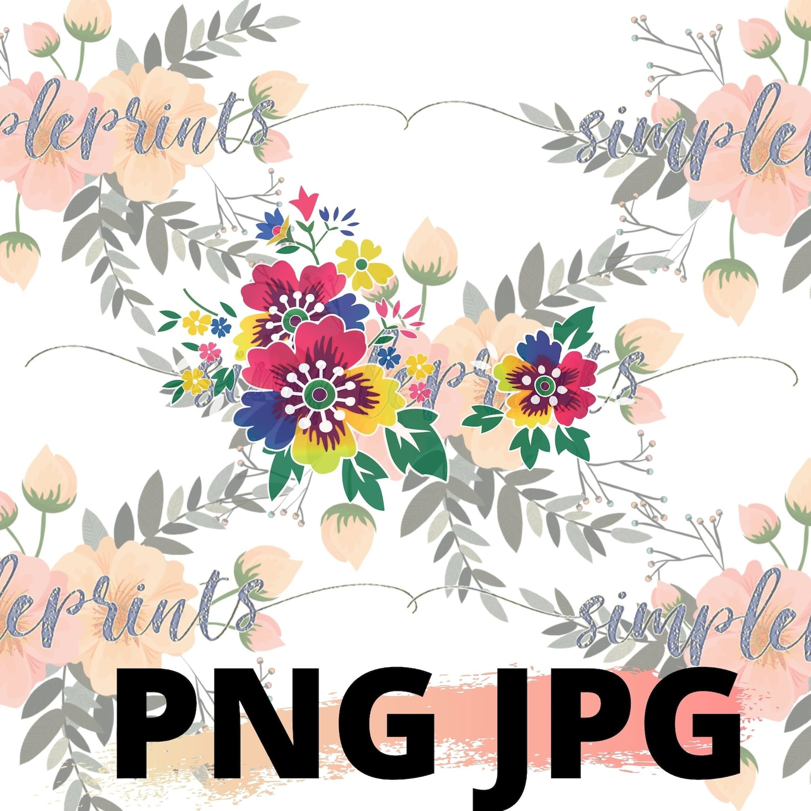 Hmong Design Hmong Digital Hmong Print Hmong Flowers - Etsy