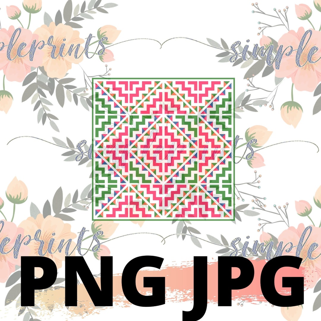 Hmong Design, Hmong Digital, Hmong Print, Hmong Rice Rack Pattern ...