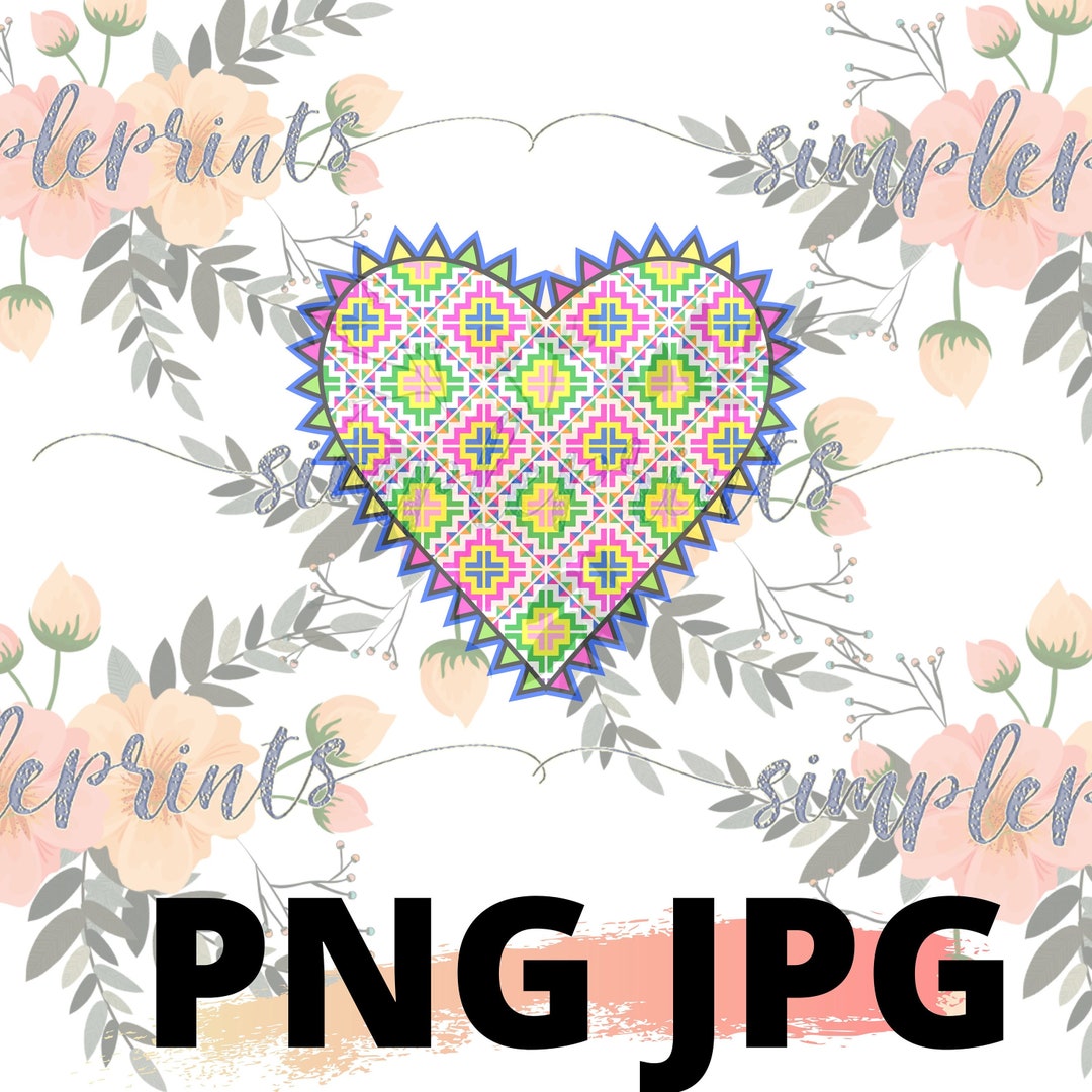 Hmong Design, Hmong Digital, Hmong Print, Hmong Valentines Inspired ...