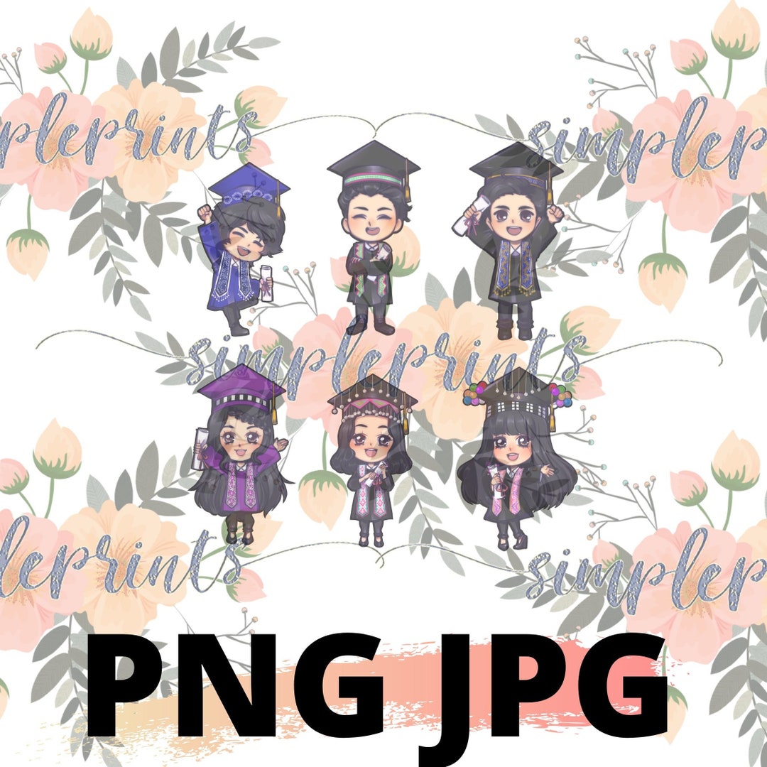 Hmong Design, Hmong Digital, Hmong Print, Hmong Grads, Bundle of 6 ...