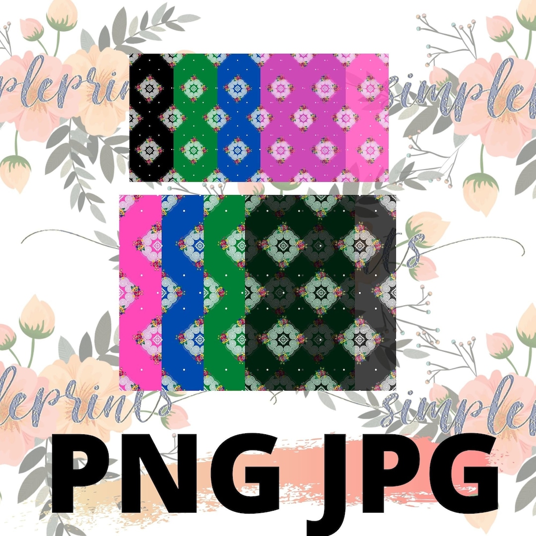 Hmong Design, Hmong Digital, Hmong Print, Hmong Elephant Pattern 6 - Etsy