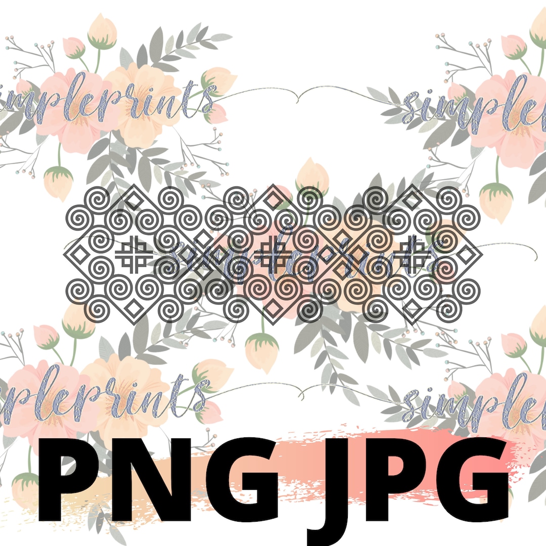 Hmong Design, Hmong Digital, Hmong Print, Hmong Heart Stamp - Etsy