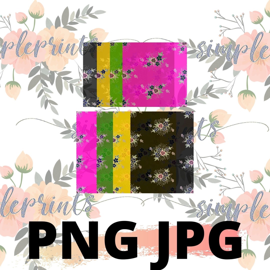 Hmong Design, Hmong Digital, Hmong Print, Hmong Flower Pattern 4 - Etsy