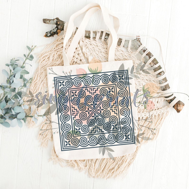 Hmong Design Hmong Digital Hmong Print Hmong Heart Pattern | Etsy