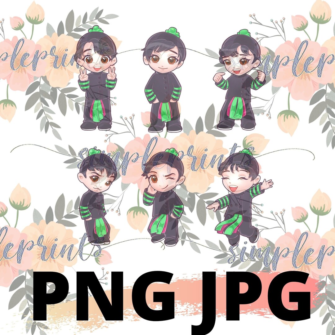 Hmong Design, Hmong Digital, Hmong Print, Hmong Boys 3, Bundle of 6 - Etsy