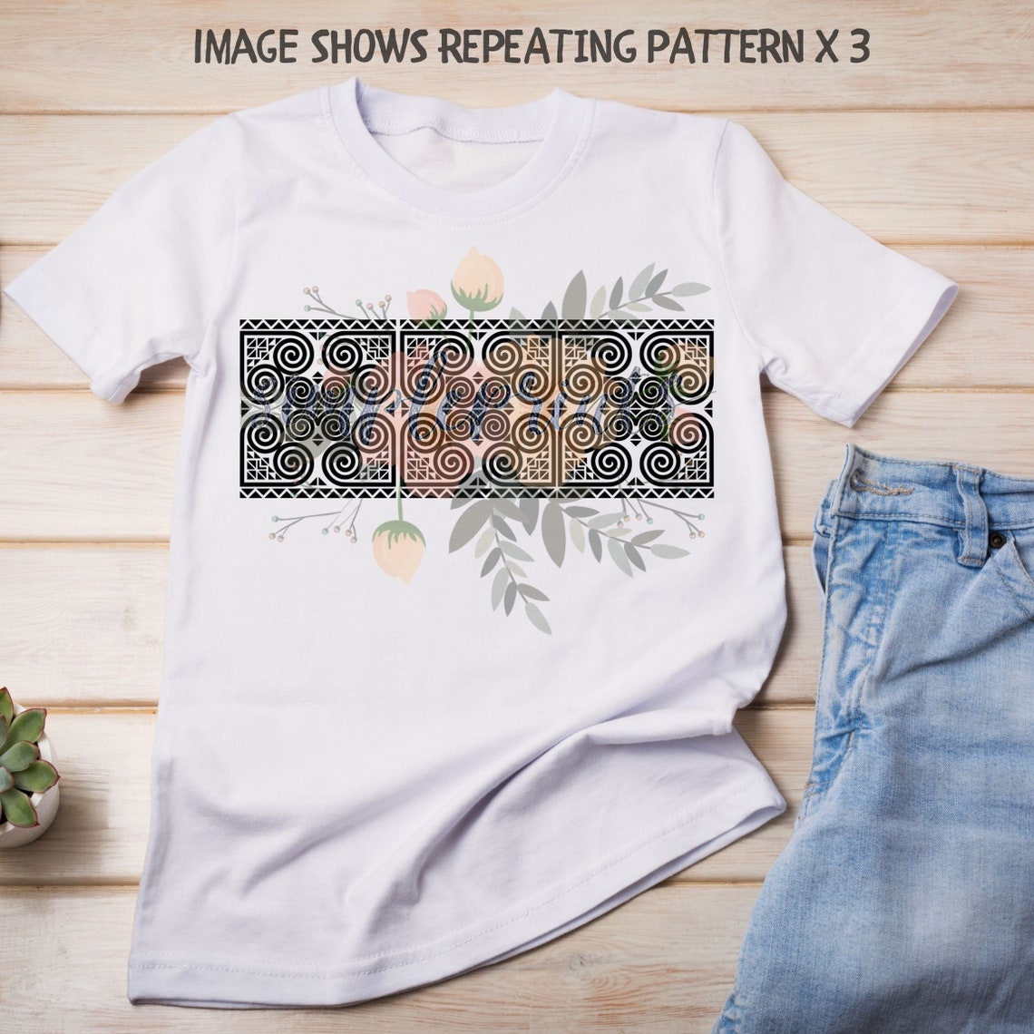 Hmong Design Hmong Digital Hmong Print Hmong Heart Pattern - Etsy