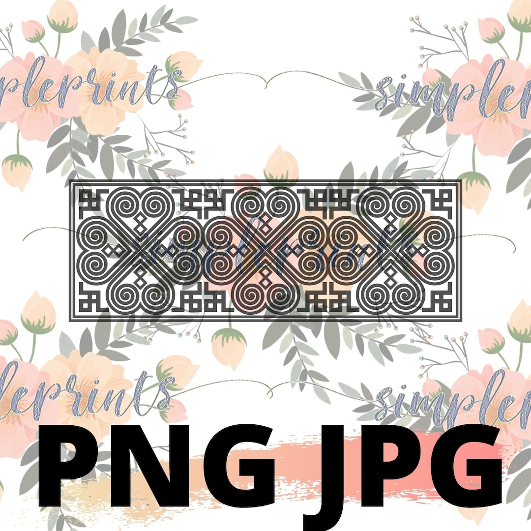 Hmong Design, Hmong Digital, Hmong Print, Hmong Symbol, Heart Pattern ...