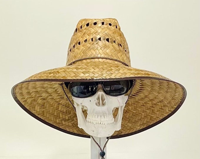 Mid-size Gardening/yard Work Straw Hat, Not Big Not Small Just the ...
