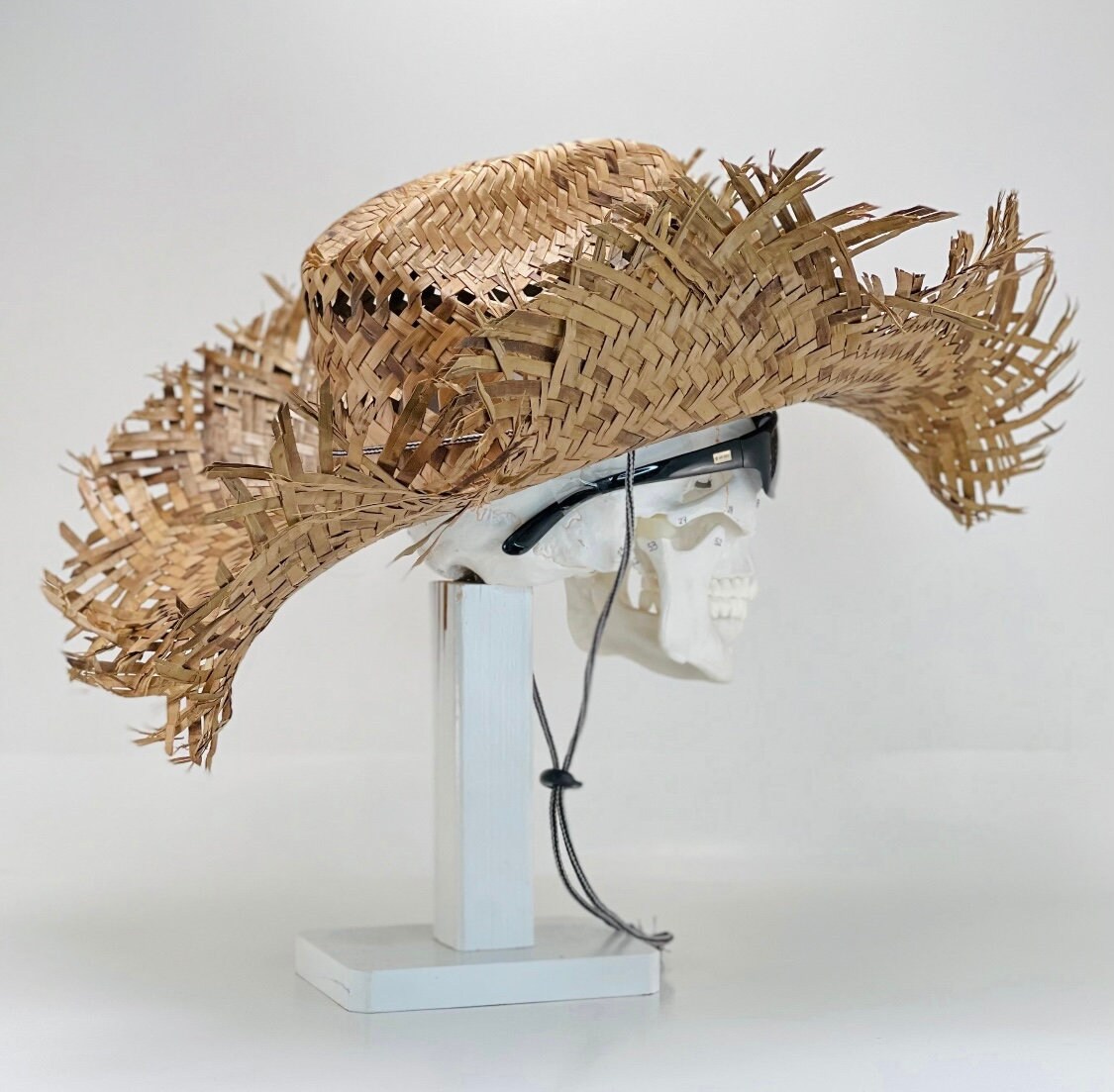 Scarecrow Straw Hat, All Natural Grown and Handmade in Mexico, a Unique ...