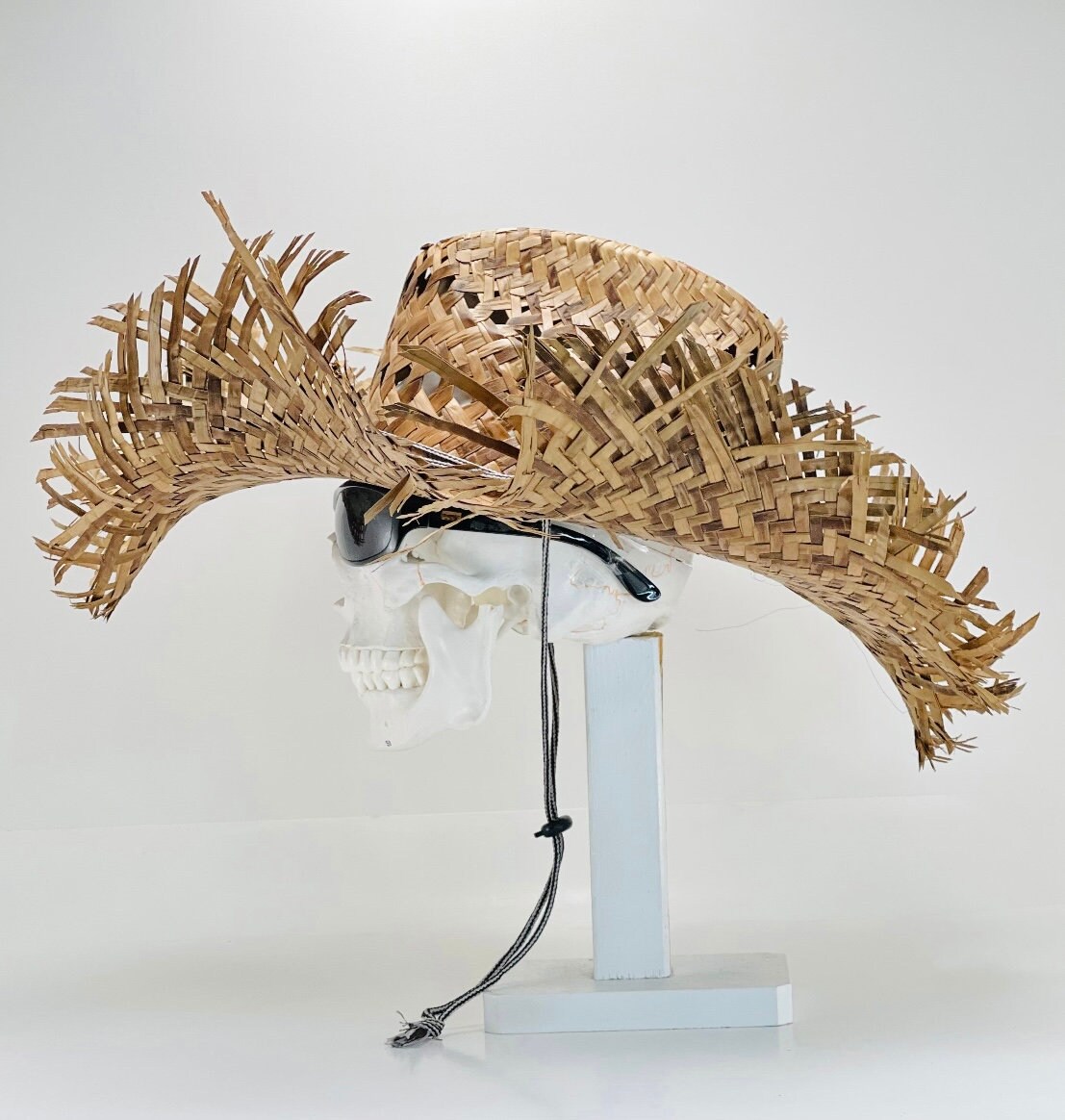 Scarecrow Straw Hat, All Natural Grown and Handmade in Mexico, a Unique ...