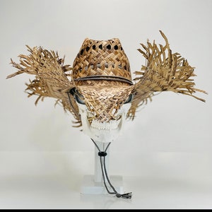 Scarecrow Straw Hat, All Natural Grown and Handmade in Mexico, a Unique ...
