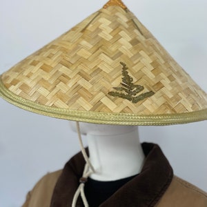 Conical Hat, Bamboo, Fishing Sunshade Hat for Women and Men ...