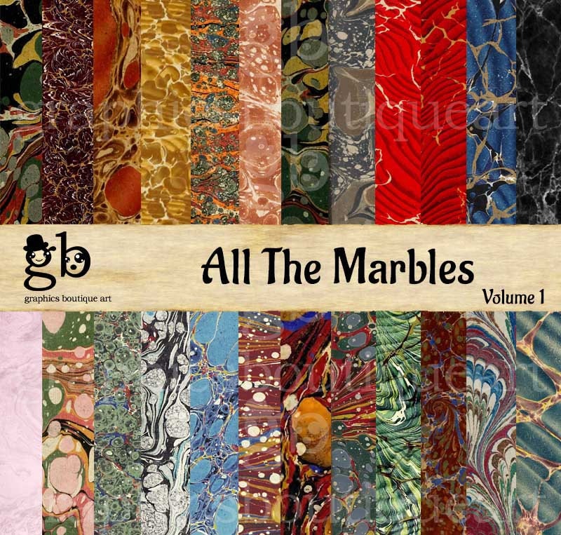Marbled End Papers Junk Journal Backgrounds Vintage Endpapers Ephemera ...