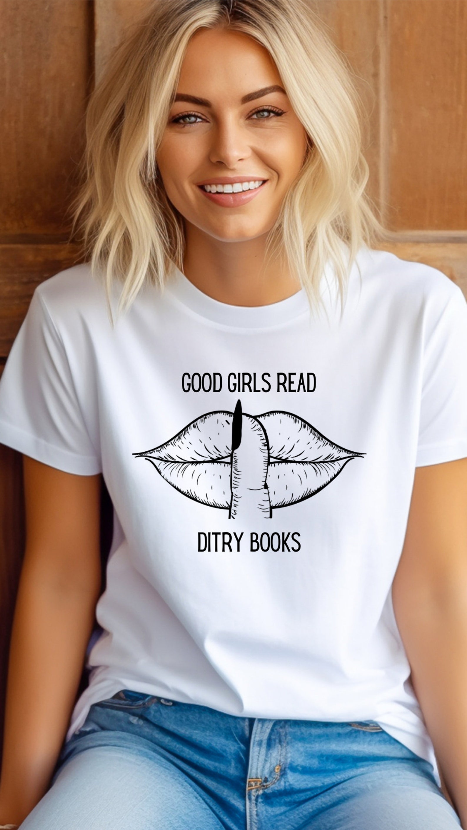 Good Girls Dirty Books Reading Booktok Bookish Bookattire - Etsy