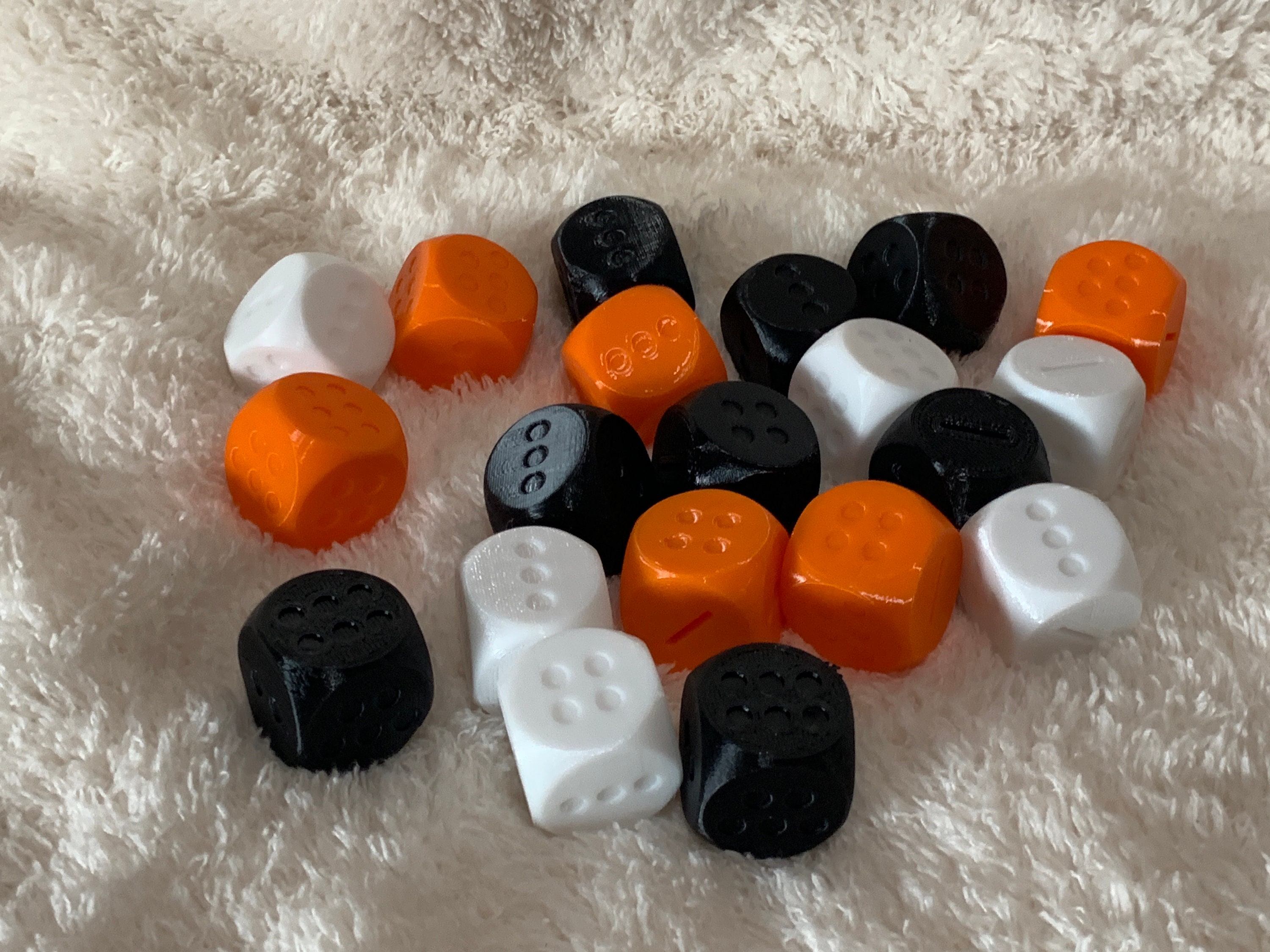 Dice Shape Replacement Rubber Balls for Paper Towel Holder 2-pc Set - Etsy