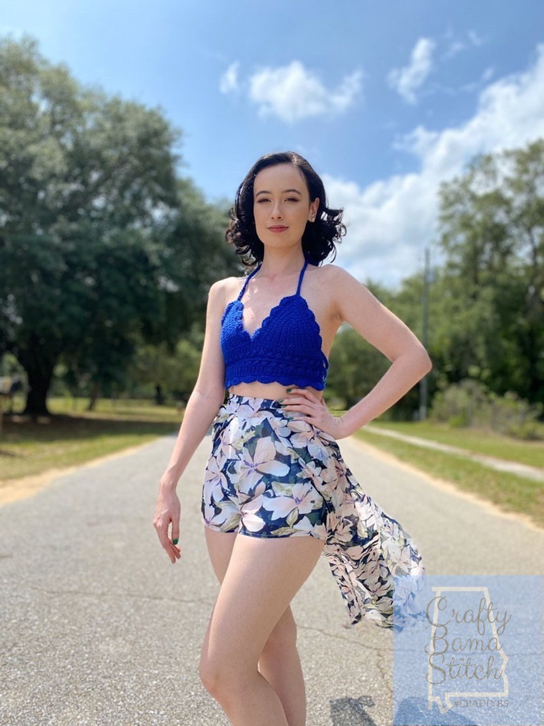 Summer Top, Festival Summer Top, Halter Summer Tops, Summer Tops, Blue ...