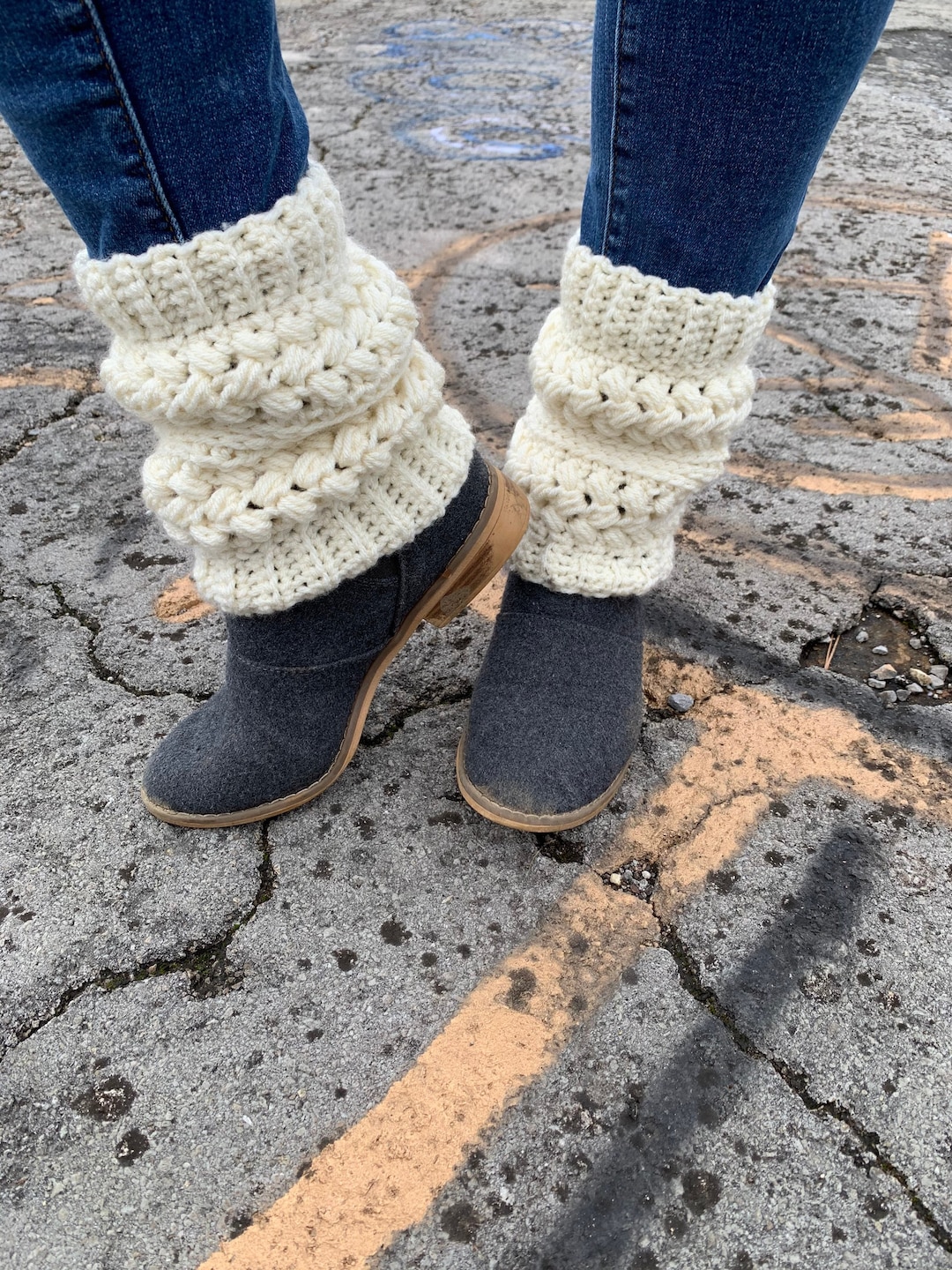 Boot Cuffs for Women, Boot Cuffs, Slouchy Boot Cuffs, Crochet Boot ...