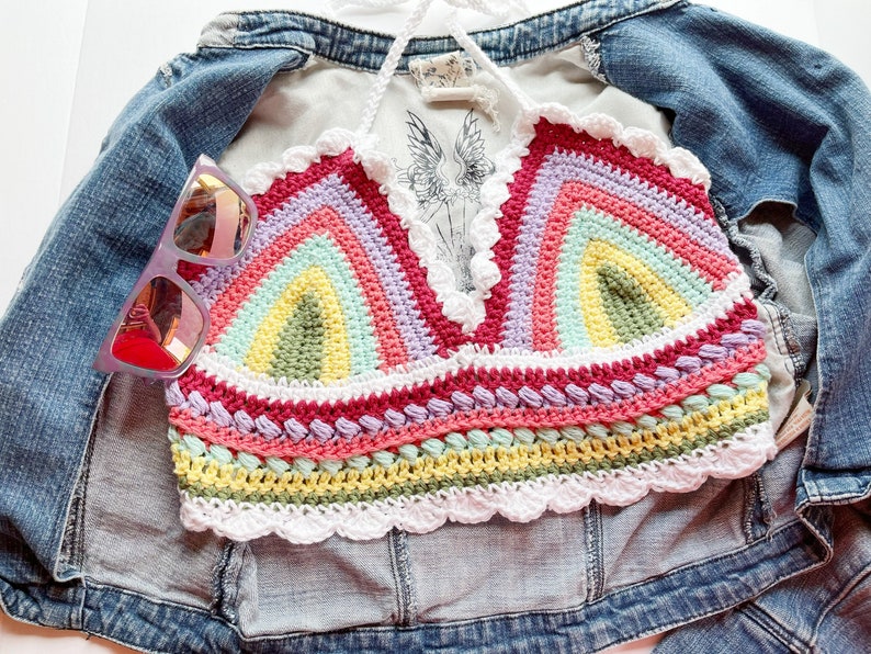 Crochet My Way; Pick the Colors for Your Own Custom Handmade Rainbow ...
