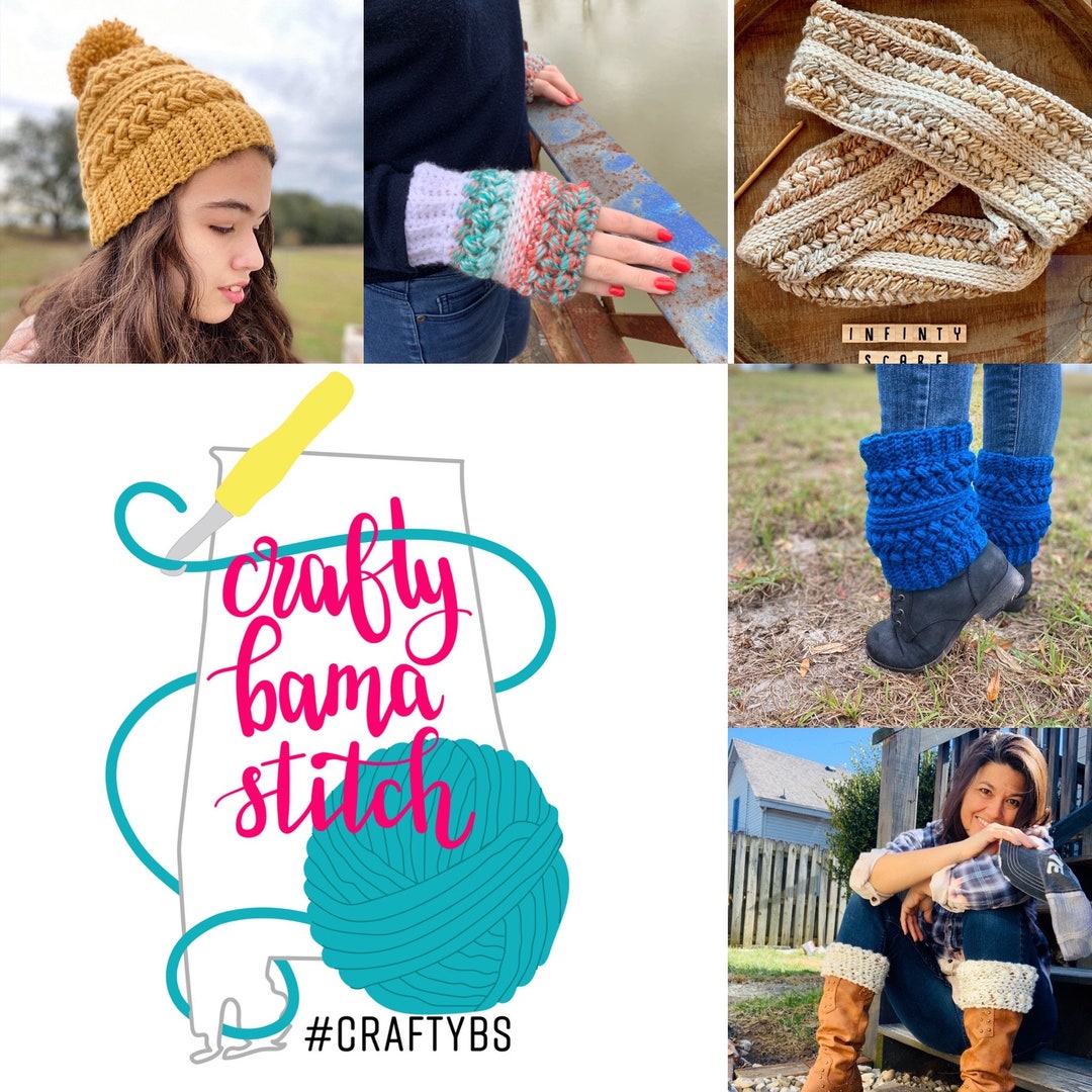 Winter Pattern Bundle, Crochet Patterns, Crochet Pattern, Beanie ...
