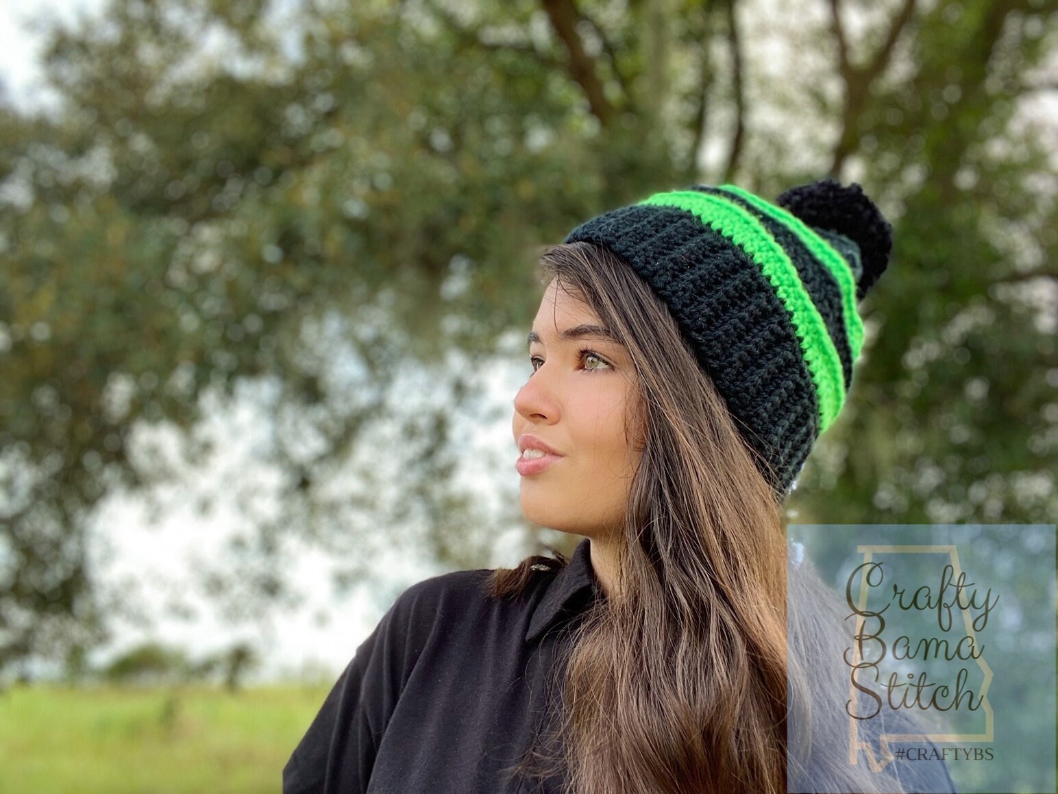 Bama Wave Beanie Crochet PATTERN Crochet Beanie Pattern | Etsy