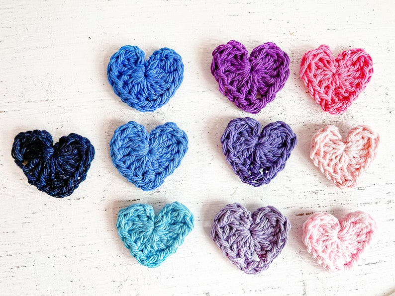 Crochet My Way BLUE PURPLE PINK Pick the Colors for Your - Etsy