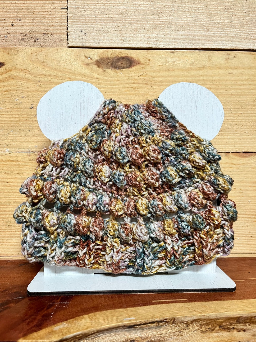 Double Bun Beanie, Double Bun Hat, Space Buns Hat, Double Hair Buns ...