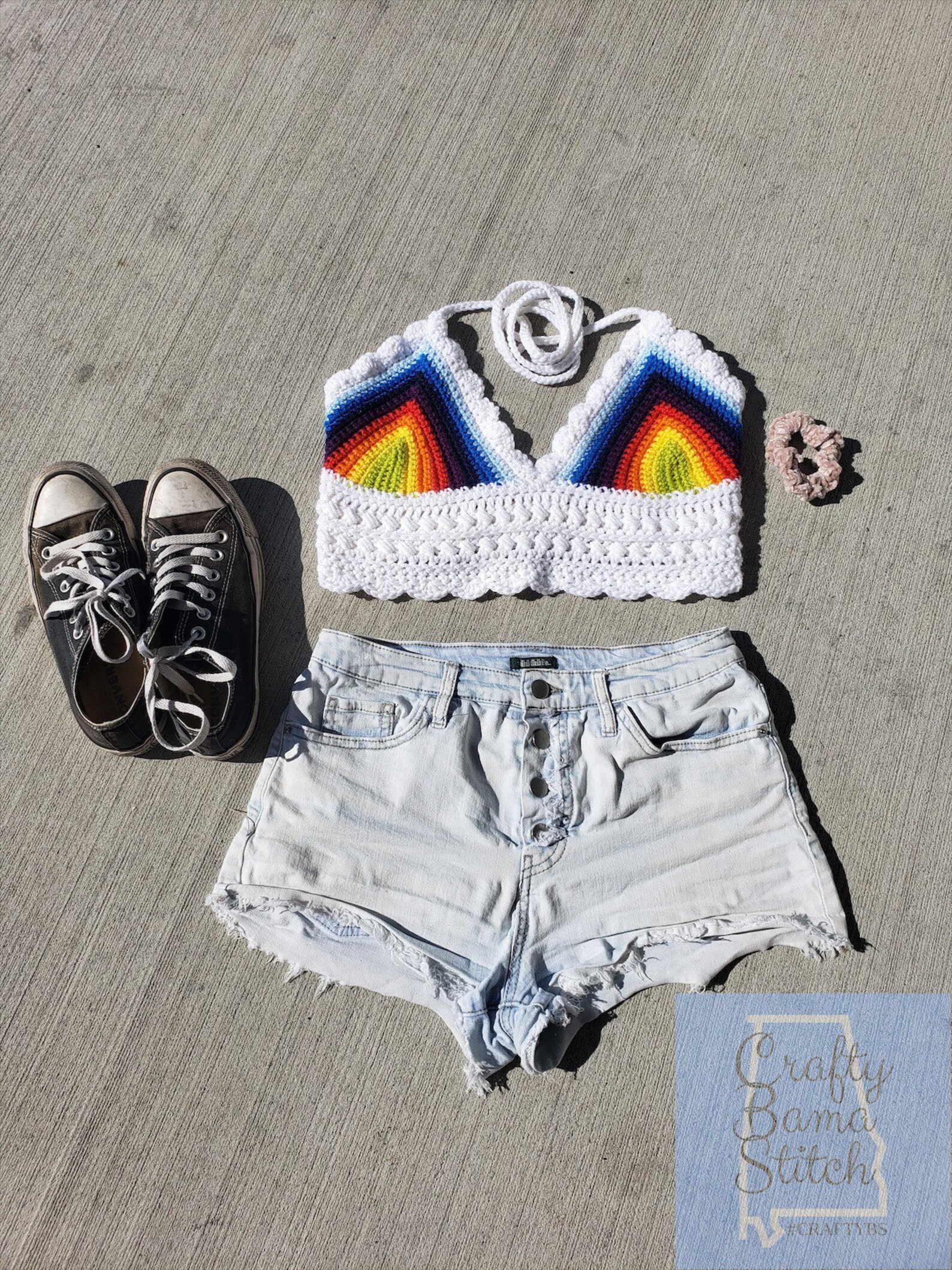 Crochet My Way; Pick the Colors for Your Own Custom Handmade Rainbow ...