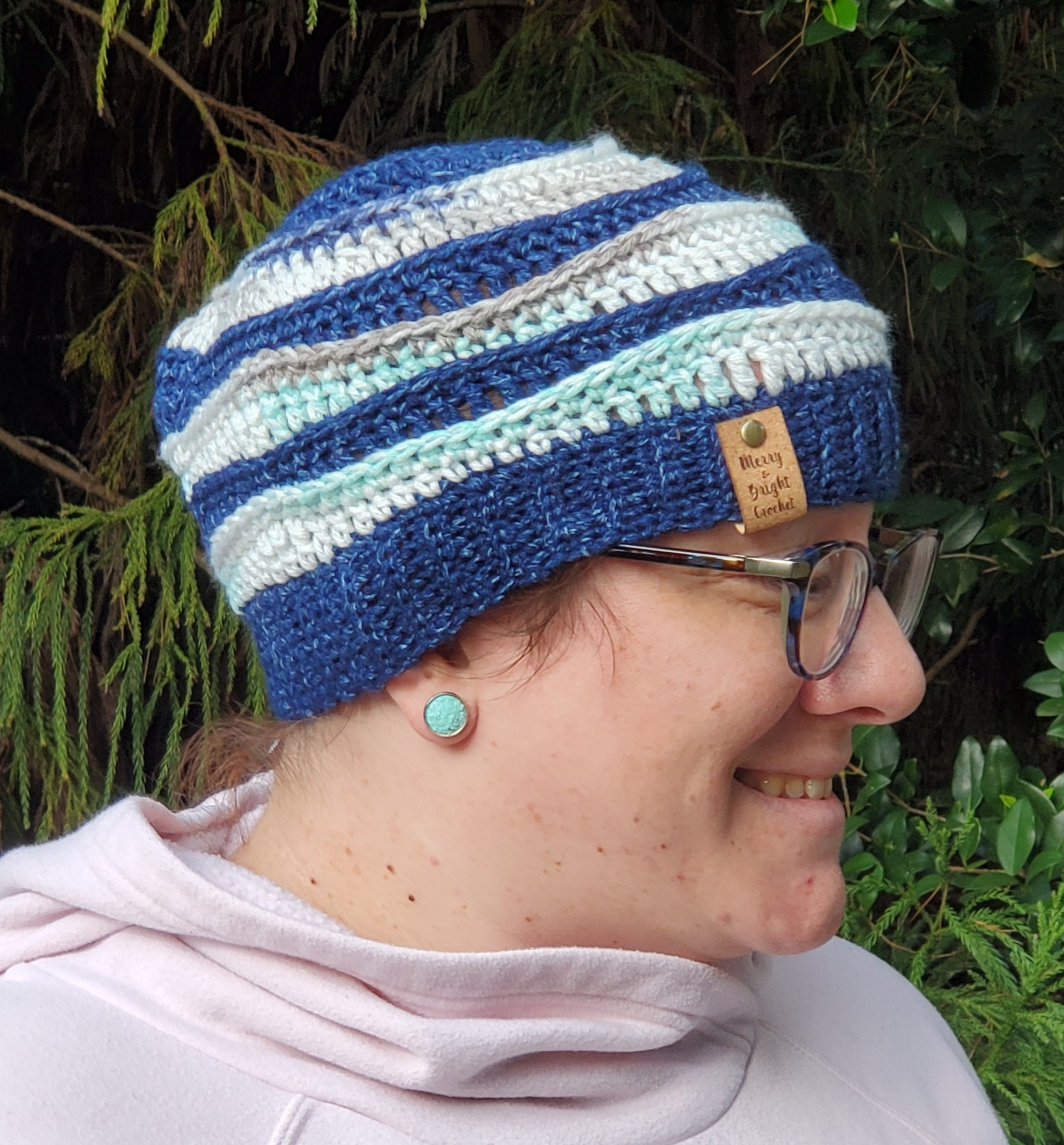 Bama Wave Beanie Crochet PATTERN Crochet Beanie Pattern - Etsy