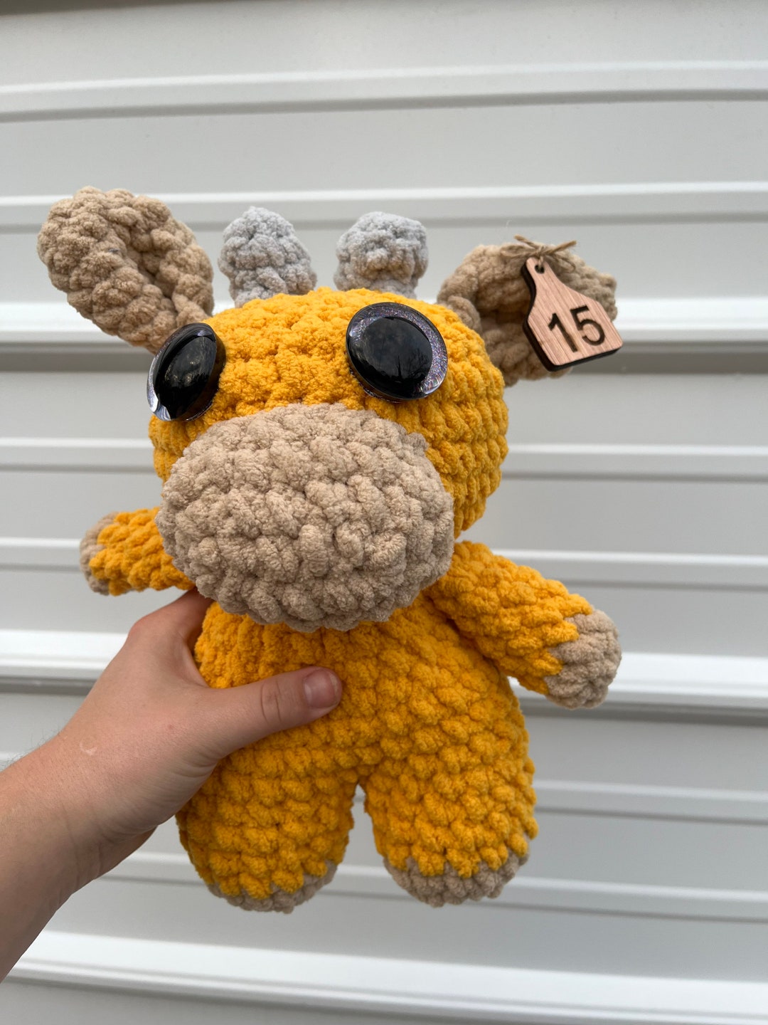 Mustard Cow, Cow Plushie, Crochet Cow Plushie, Cow Stuffed Animal ...