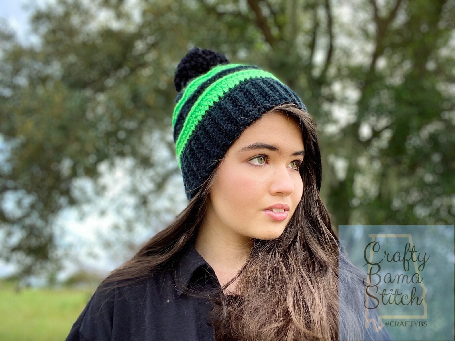 Bama Wave Beanie Crochet PATTERN Crochet Beanie Pattern | Etsy