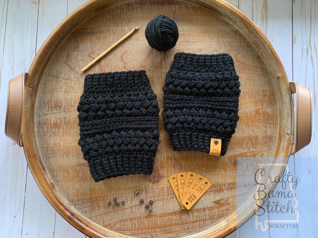 Bama Stitch Slouchy Boot Cuffs, Sloucy Boot Cuffs, Boot Cuffs, Boot ...