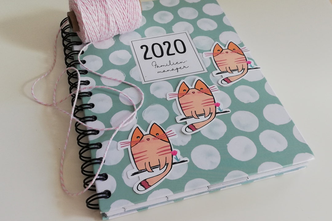Sticker, Vinyl Sticker, Cat, Bullet Journal Decoration - Etsy