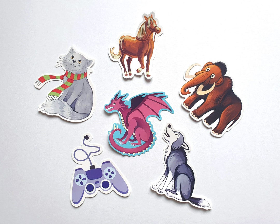 Assorted Sticker Pack - Choose Your Own Stickers - Mythical Creatures ...
