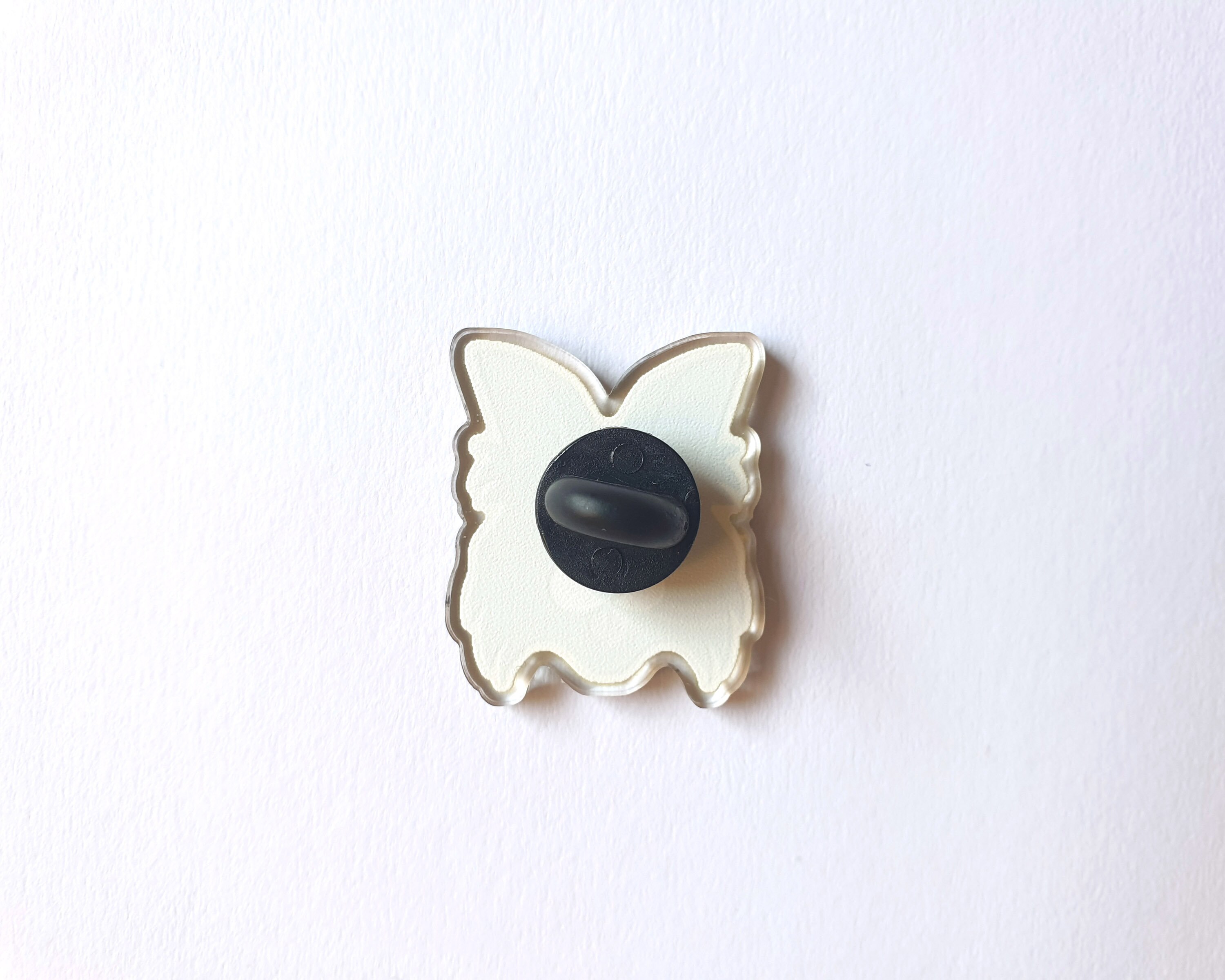 Border Collie Dog Pin - Acrylic Lapel Pin Badge - Dog Lover Gift - Cute ...