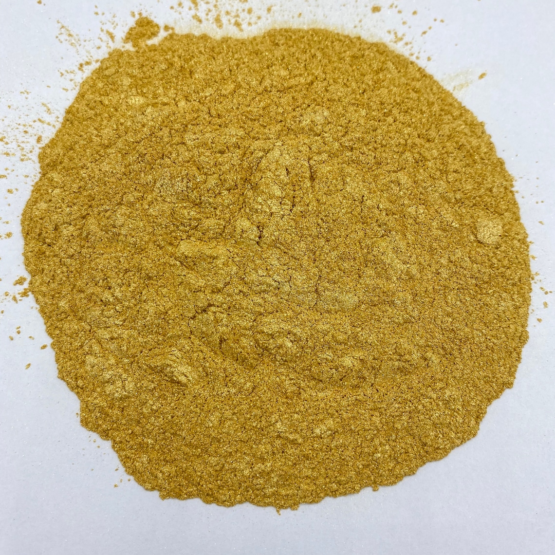 24K Gold Color Pigment Color Powder Pigment Powder Micah | Etsy