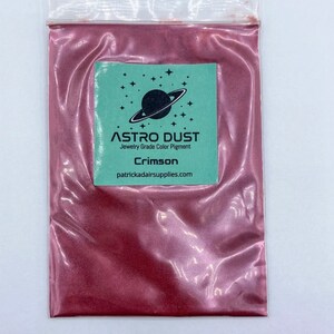 Crimson Red Color Pigment, Color Powder, Pigment Powder, Mica Pigment ...