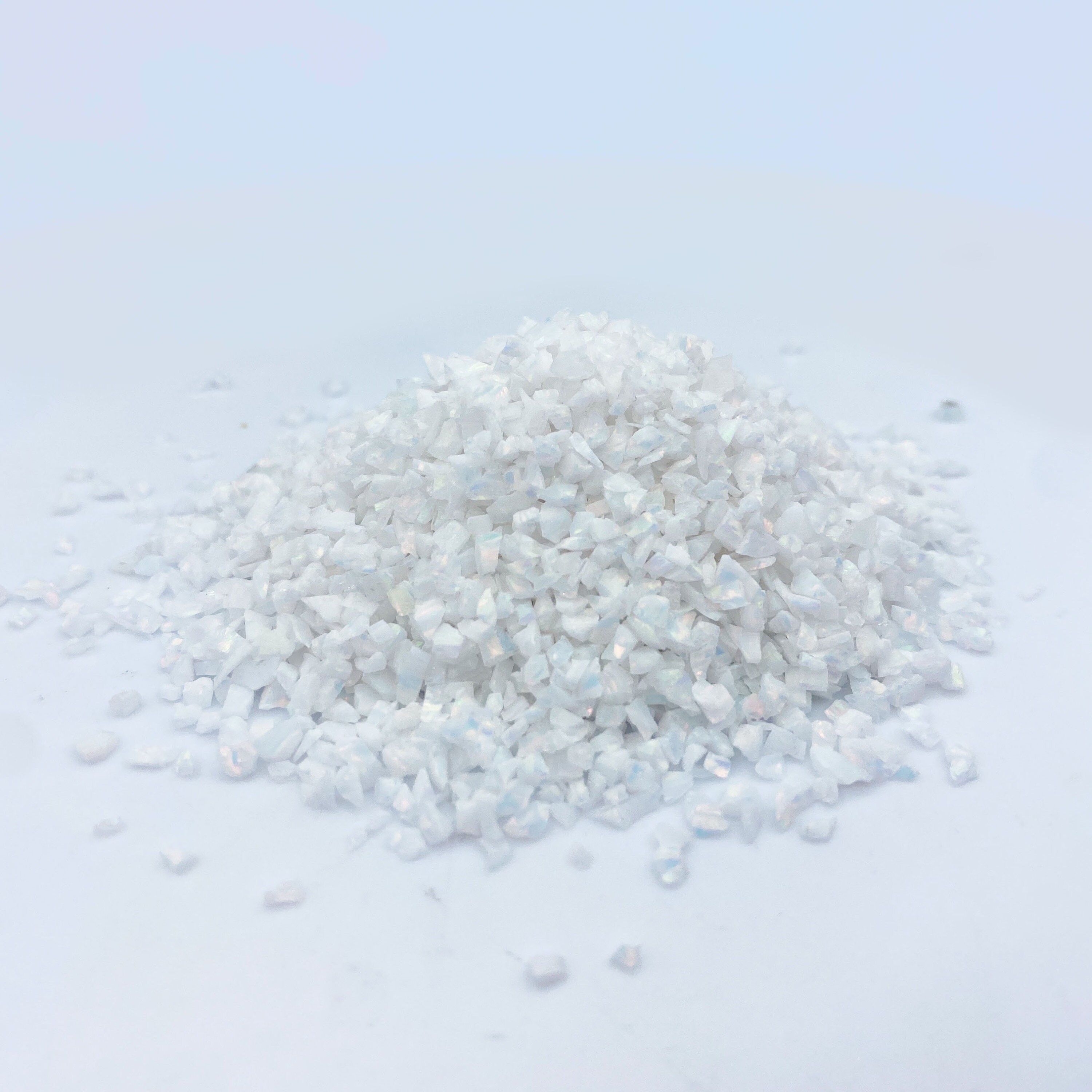 Crushed Pearl White Opal for Inlay Jewelry Making Ring - Etsy