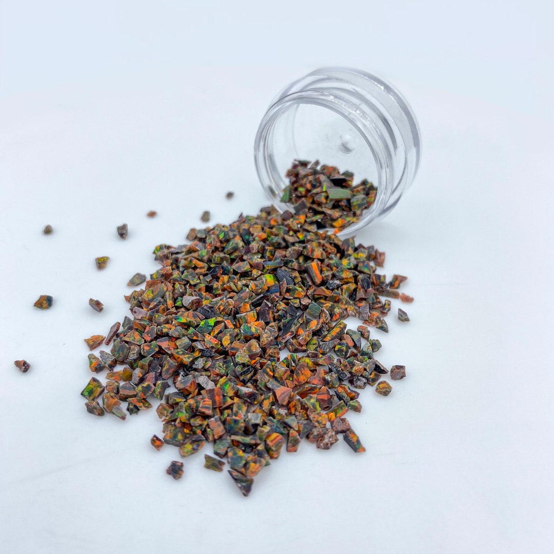 Crushed Inferno Opal for Inlay, Jewelry Making, Ring Making ...