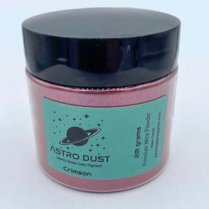 Crimson Red Color Pigment, Color Powder, Pigment Powder, Mica Pigment ...