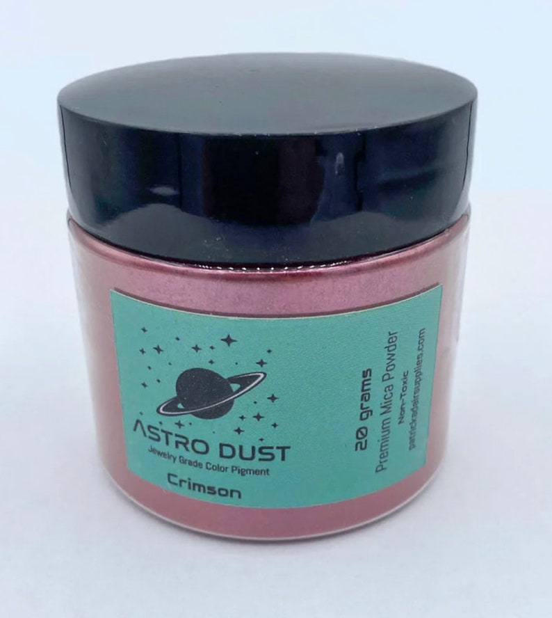 Crimson Red Color Pigment Color Powder Pigment Powder Mica - Etsy