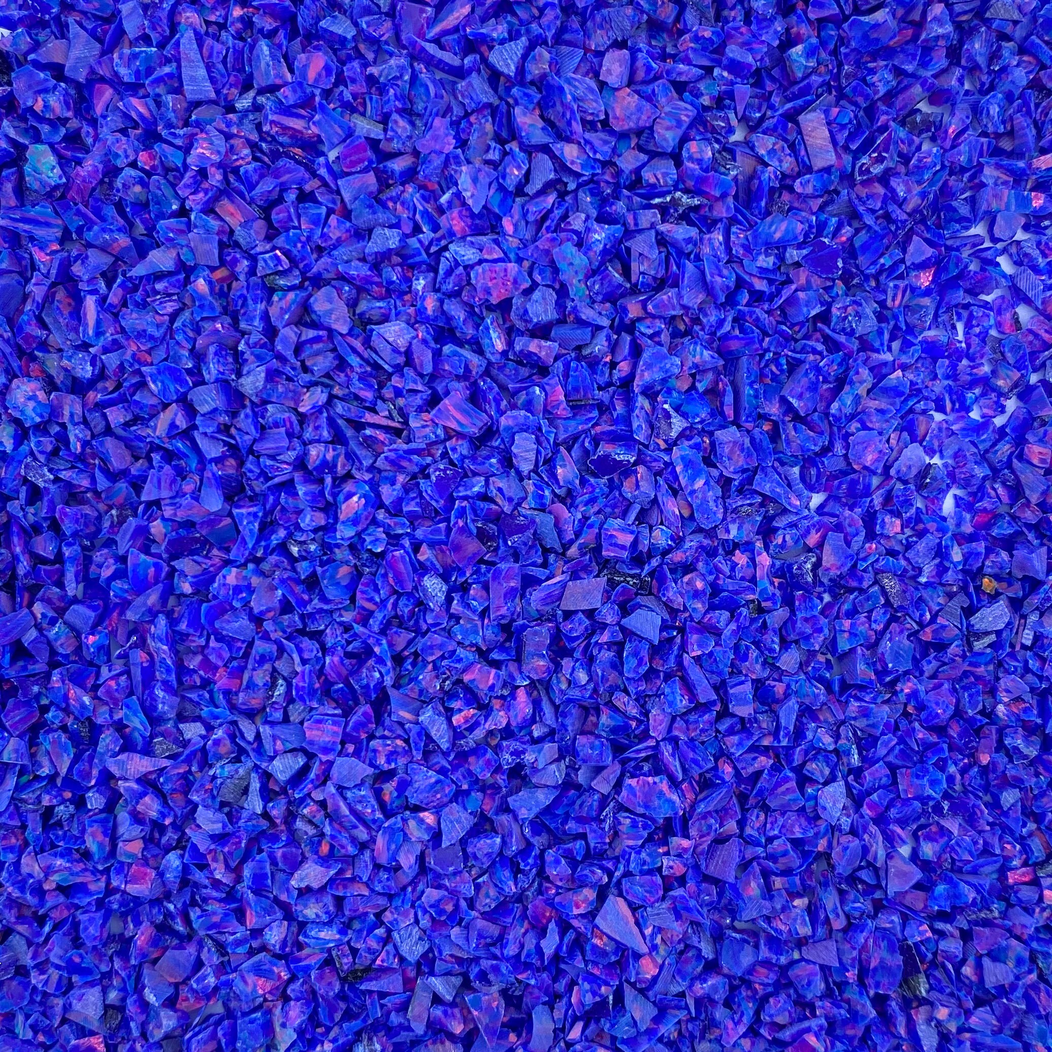 Crushed Deep Space Blue Opal Crushed Opal for Inlay Crushed - Etsy