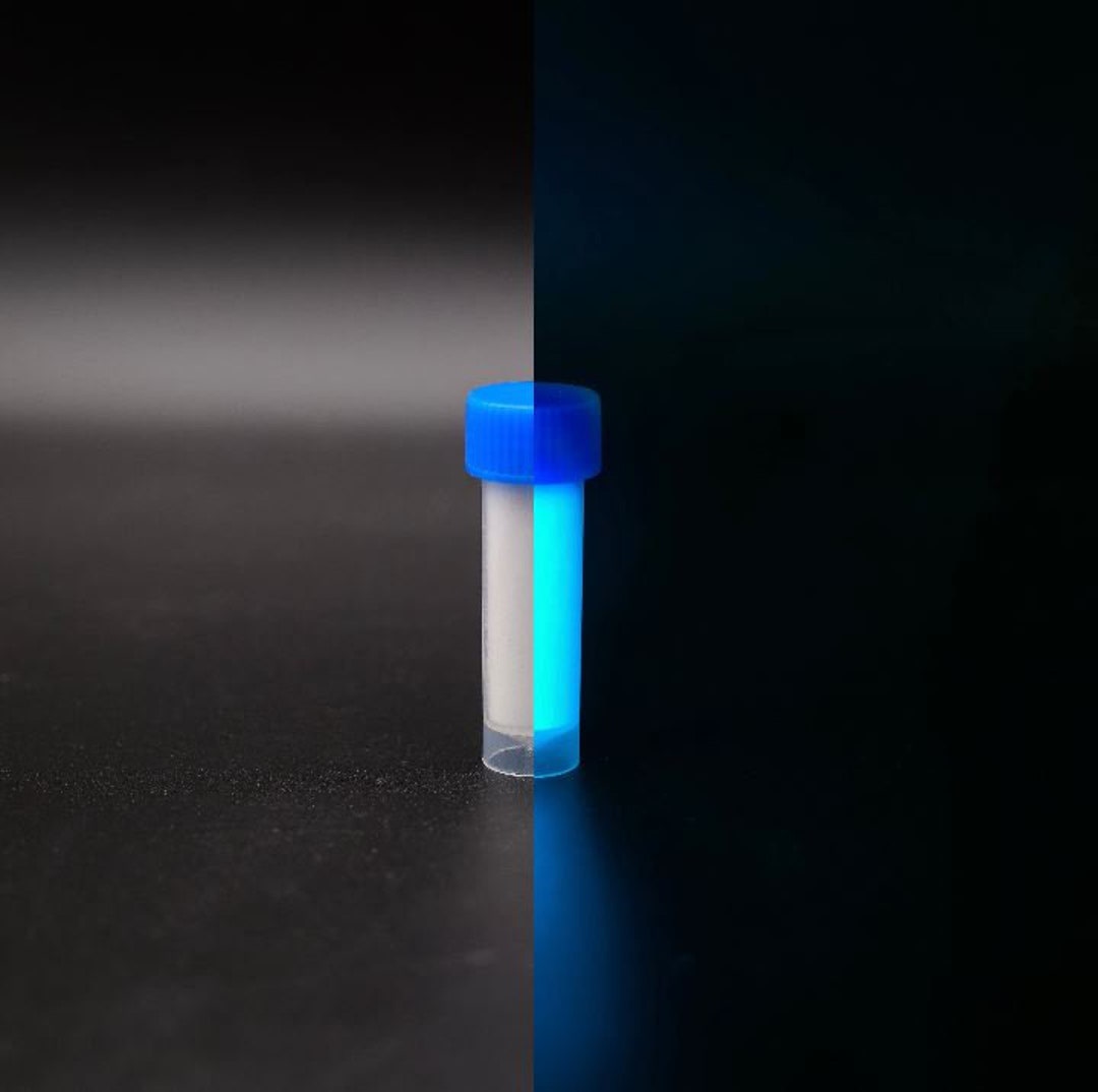 Aqua Blue Glow Powder, Ring Making Supplies, Glow in the Dark Pigment ...