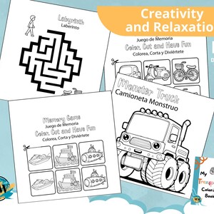 My Transport Coloring Book 40+ Drawings of Sports and Family Cars, Food ...