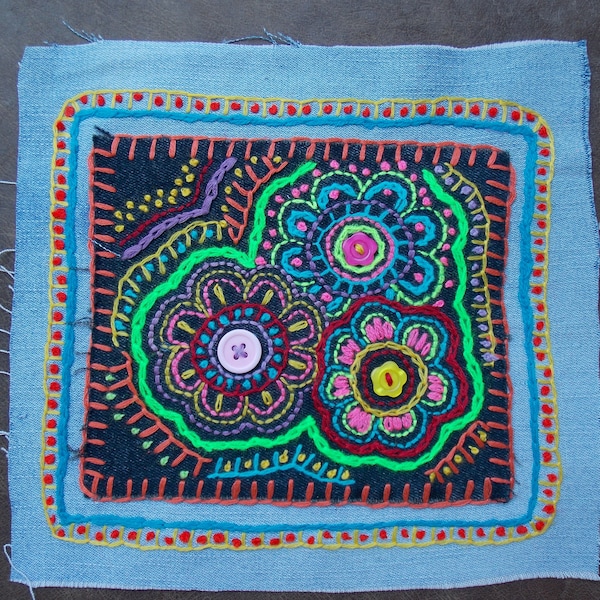 Hand Stitched Patch - Etsy